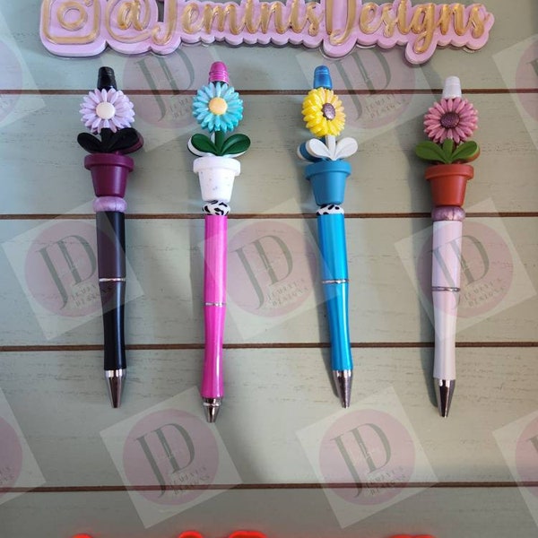 Flower Pot Pens - Etsy