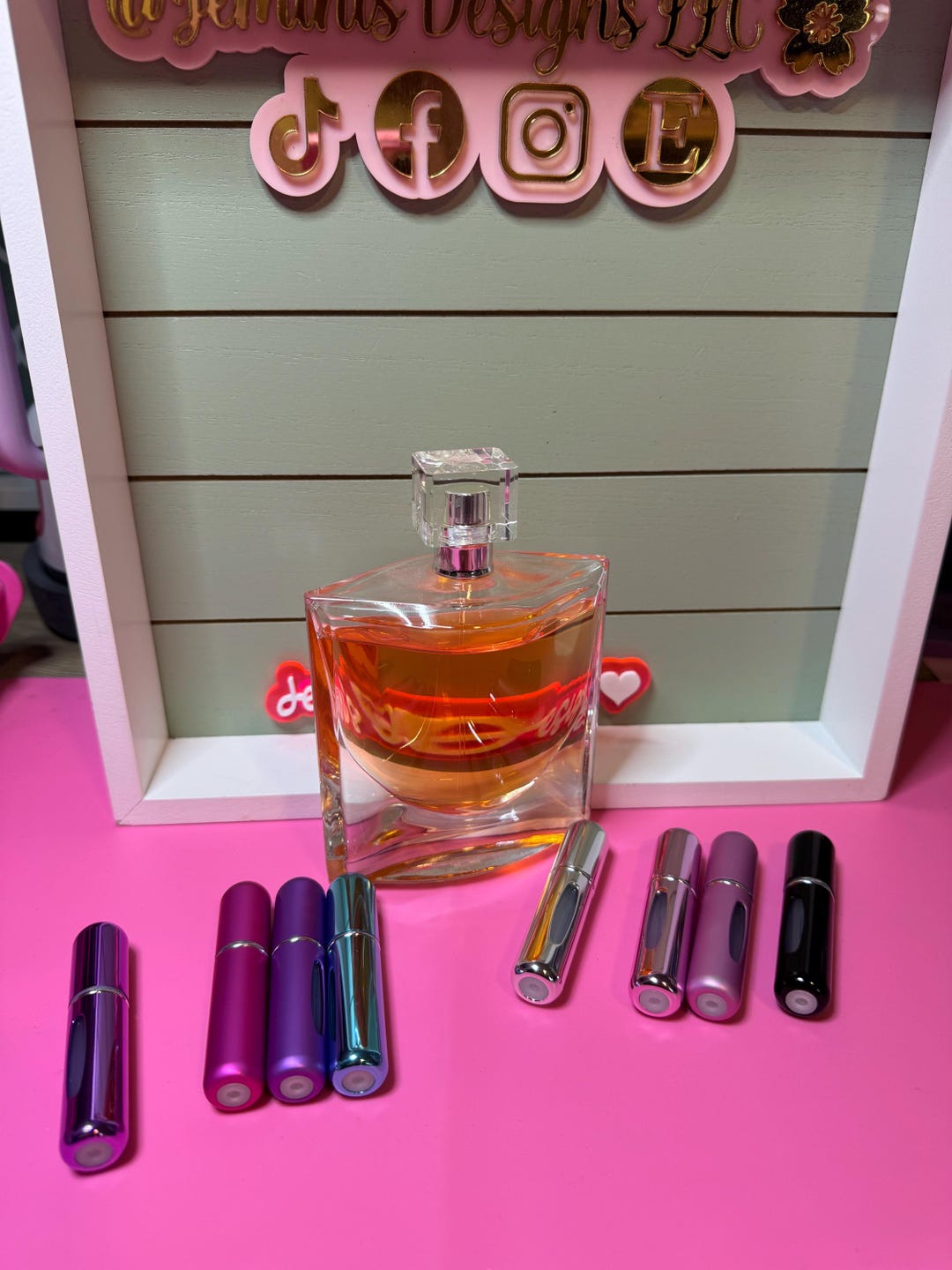 Mini Perfume Atomizer/ Perfume Bottle for Travel/ Purse/backpack or ...