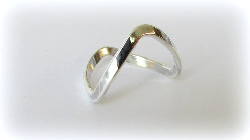 SLALOM RING. Mountain Ring. Ski Ring. MENS Ring. Wave Ring. | Etsy New ...