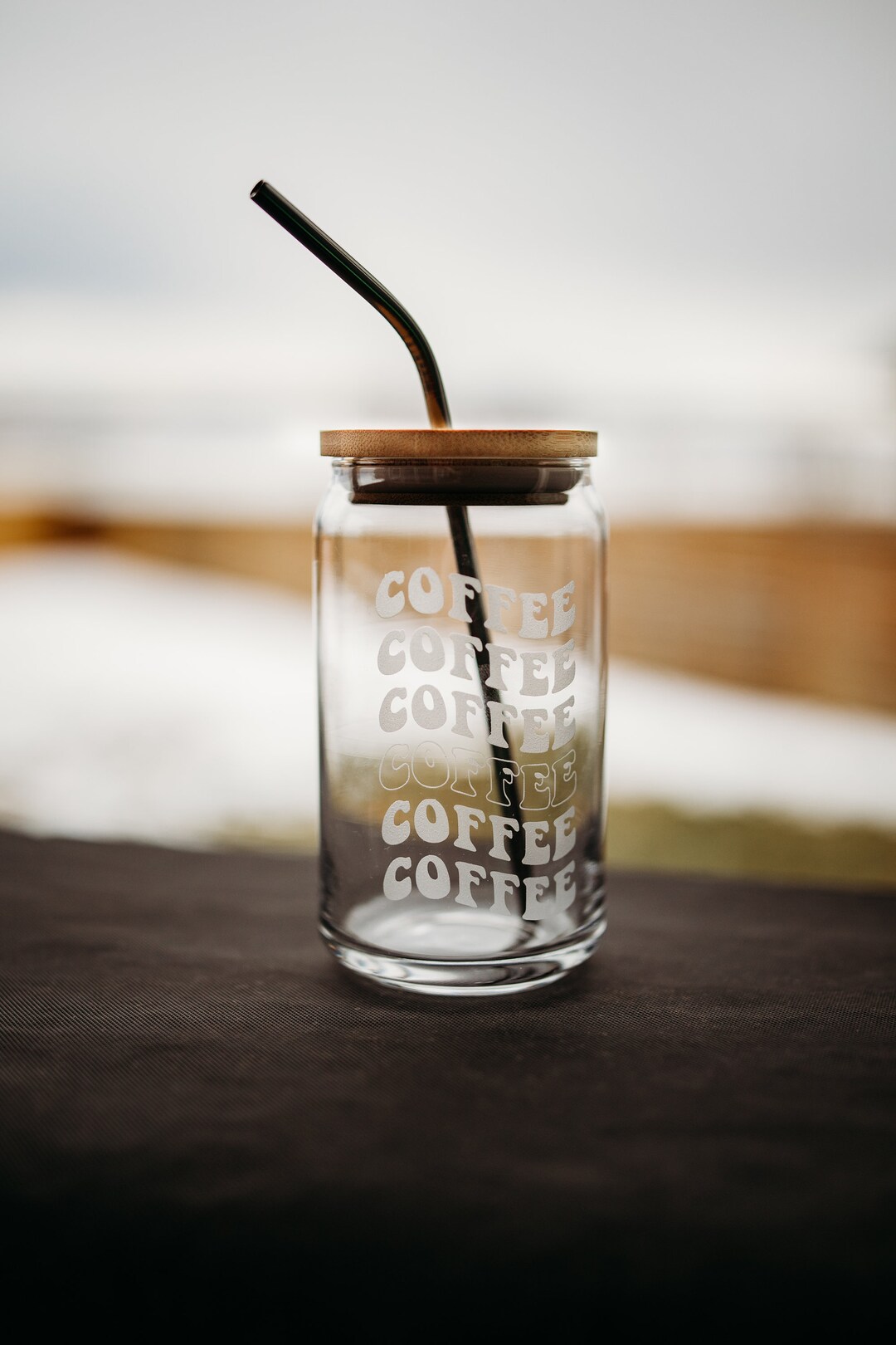 Iced Coffee Can With Lid and Straw, Beer Can Glass, Soda Can Glass ...