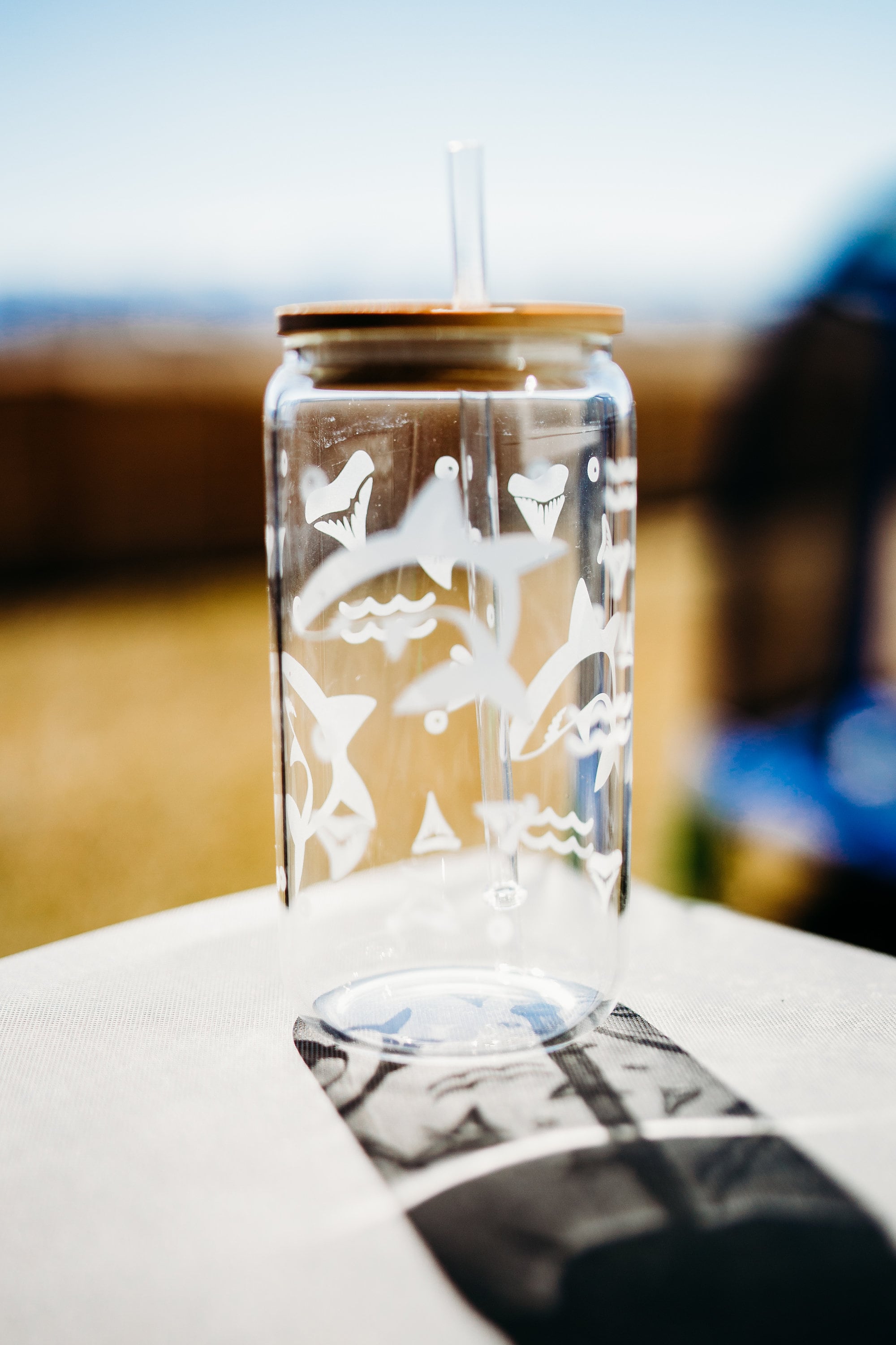 Iced Coffee Can With Lid and Straw Beer Can Glass Soda Can - Etsy