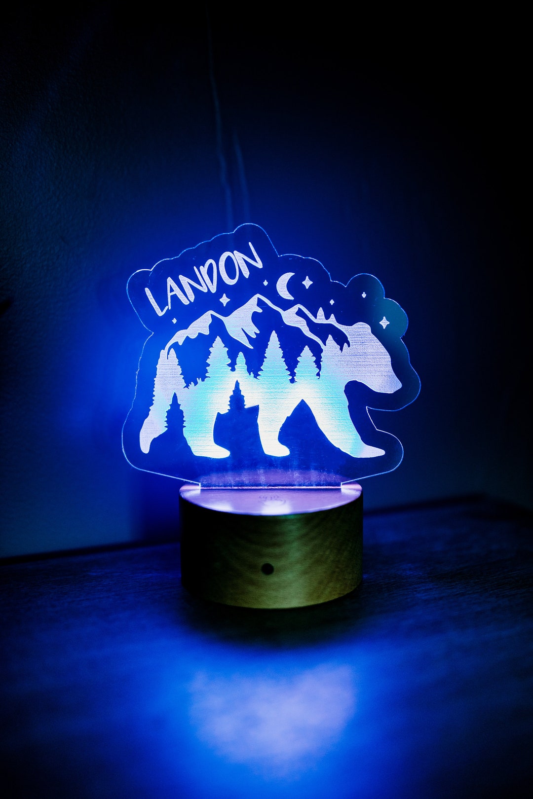 Kids Night Light, Personalized Night Light, Custom Name Night Light ...