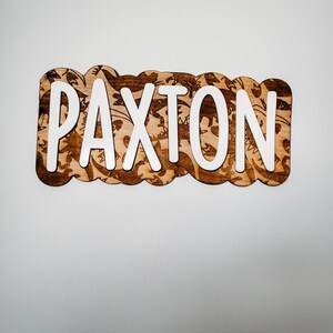 Personalized Name Sign, Baby Room Name Sign, Nursery Sign, Cut Out Sign ...