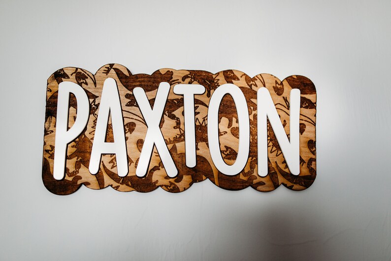 Personalized Name Sign, Baby Room Name Sign, Nursery Sign, Cut Out Sign ...