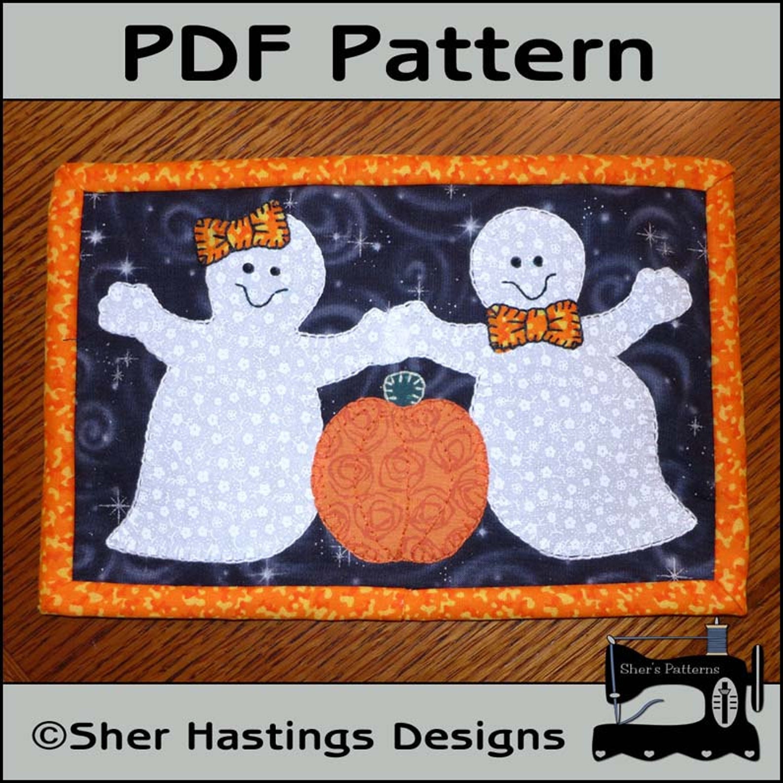 PDF Pattern for Halloween Mug Rug Bundle Vol 1 Mug Rug - Etsy