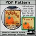 PDF Pattern for October Quilt Block of the Month, Pumpkin Applique ...