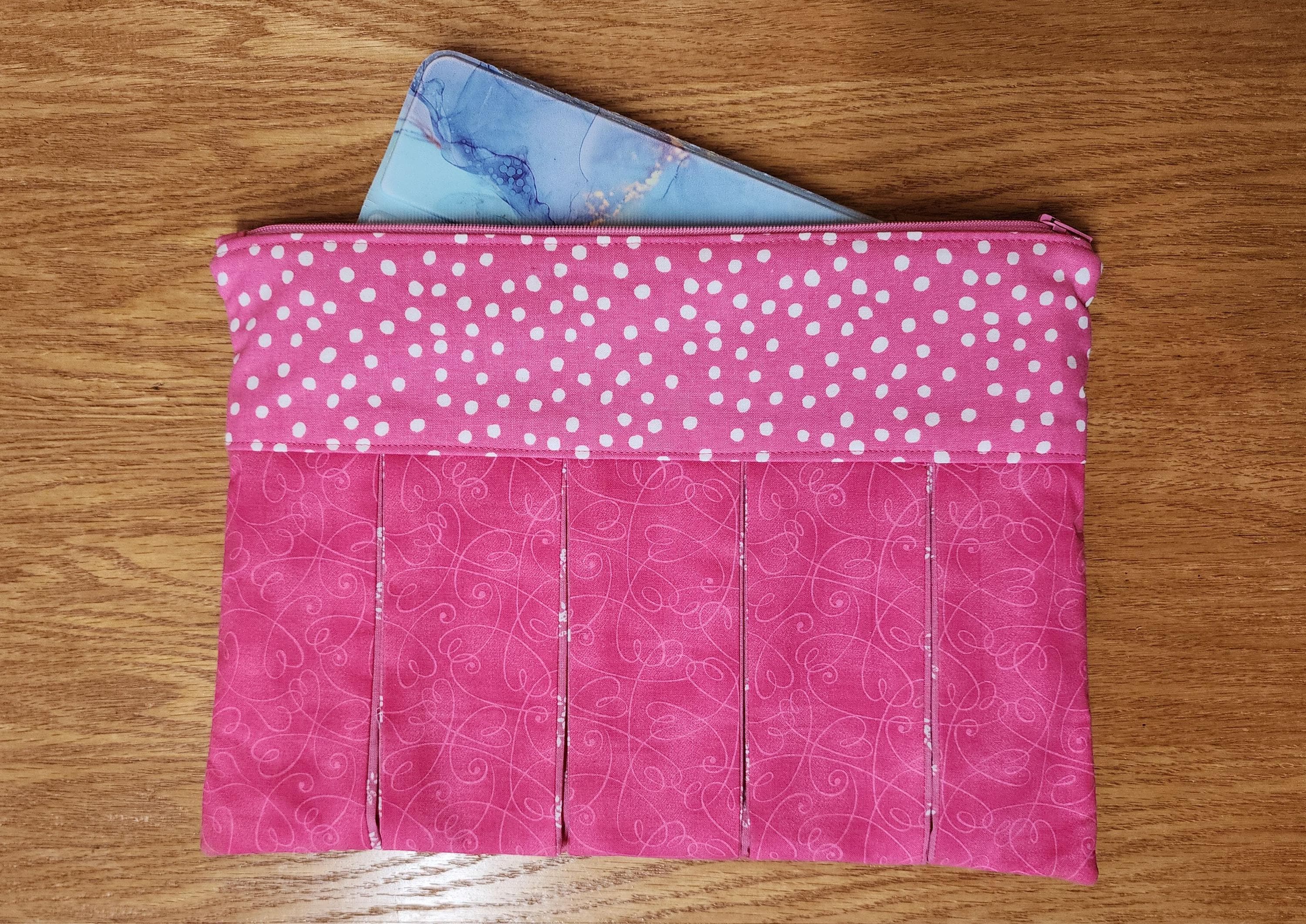 PDF Pattern for Small Pleated Bags, Pleated Zipper Bag, Pleated ...