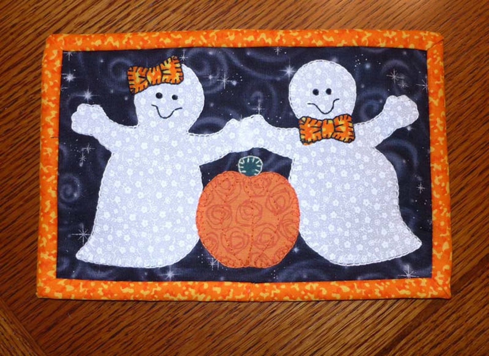 PDF Pattern for Halloween Mug Rug Ghost Mug Rug Pattern - Etsy