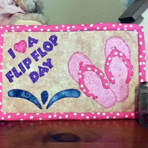 PDF Pattern for Flip Flop Mug Rug, Beach Mug Rug Pattern, Summer Mini ...