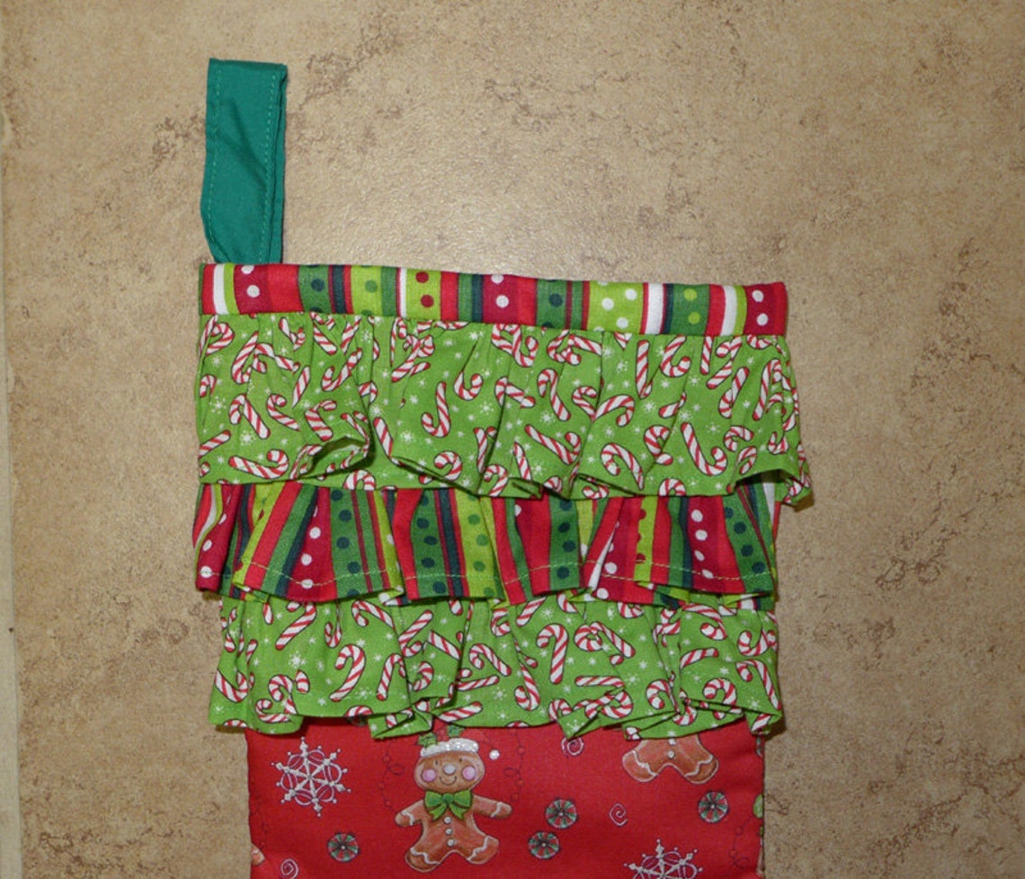 PDF Pattern for Christmas Stocking, Christmas Stocking Pattern ...