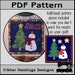 PDF Pattern for January Quilt Block of the Month, Applique Quilt ...