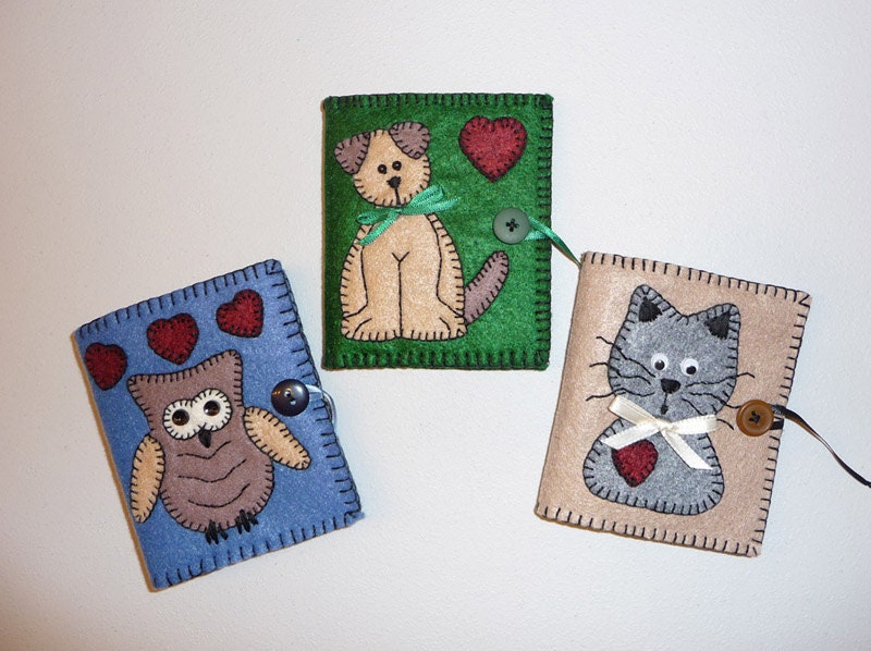 PDF Pattern for Felt Gift Card Holder, Felt Credit Card Holder, Felt ...