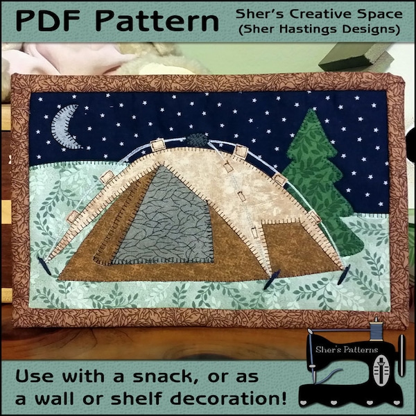 Camping Quilt Pattern - Etsy