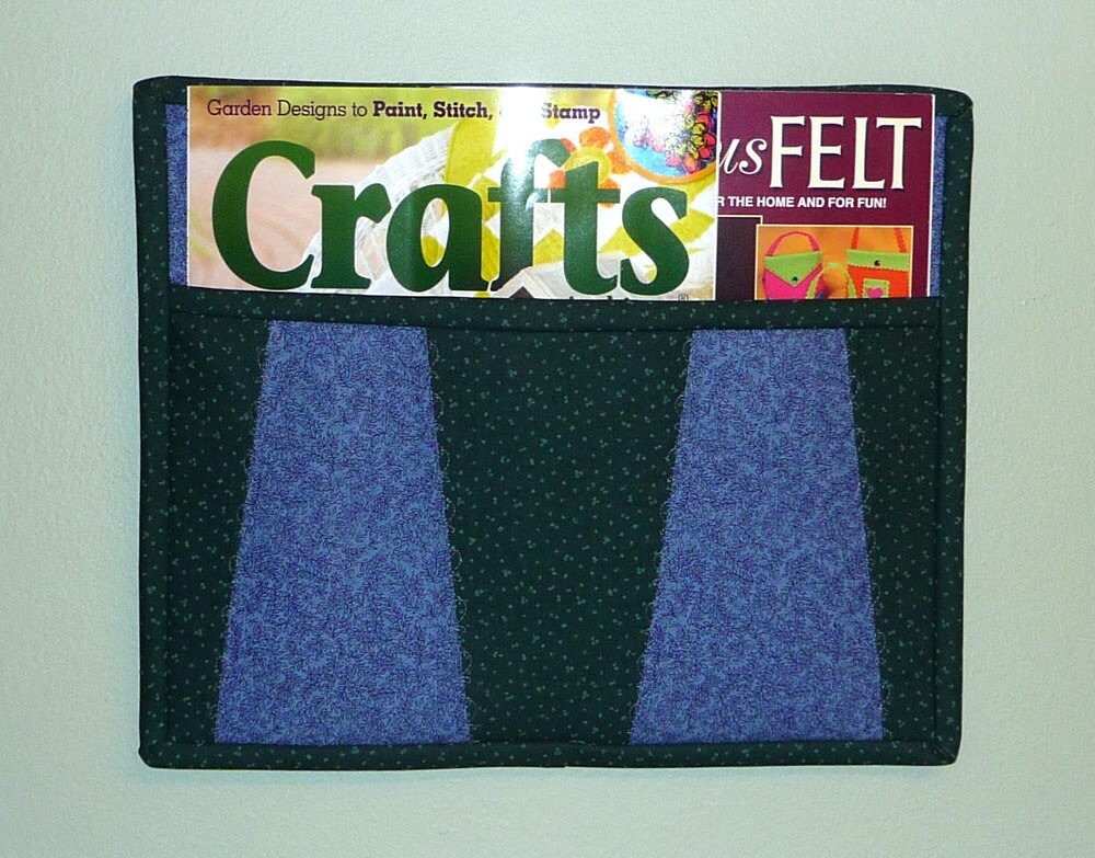 PDF Pattern for File Folder Pocket, File Holder Wall Hanging, File ...