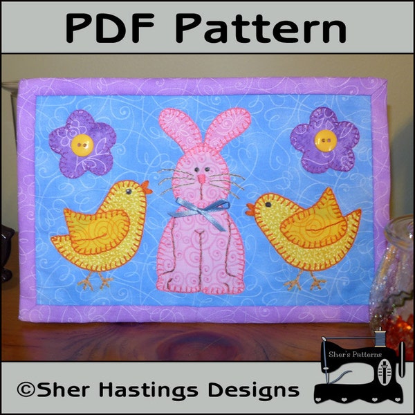 Bunny Quilt Pattern - Etsy