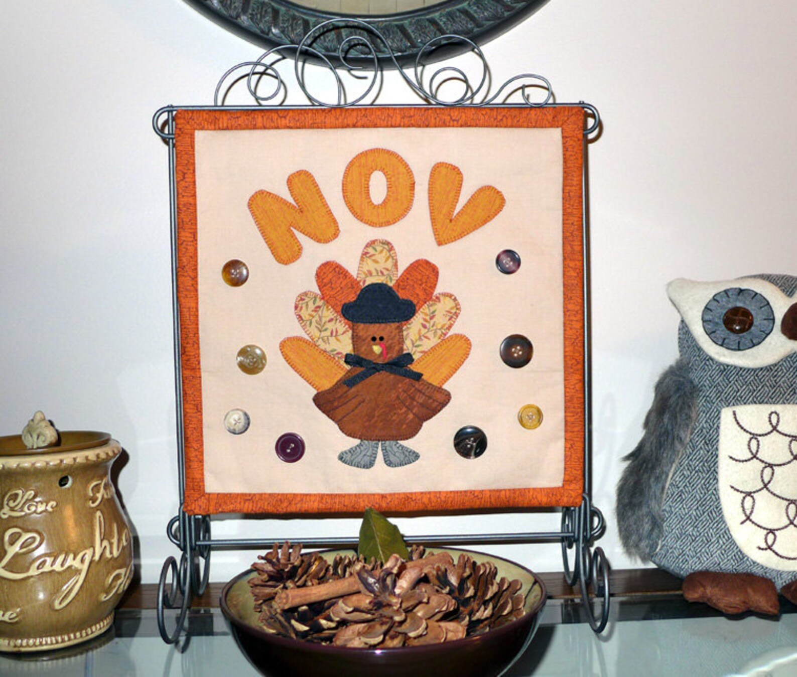 PDF Pattern for November Quilt Block of the Month Applique - Etsy