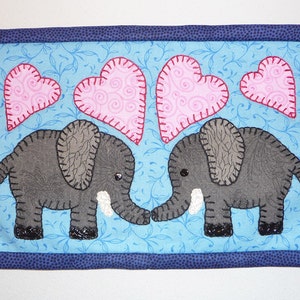 PDF Pattern for Elephant Mug Rug, Elephant Mug Rug Pattern, Elephant ...