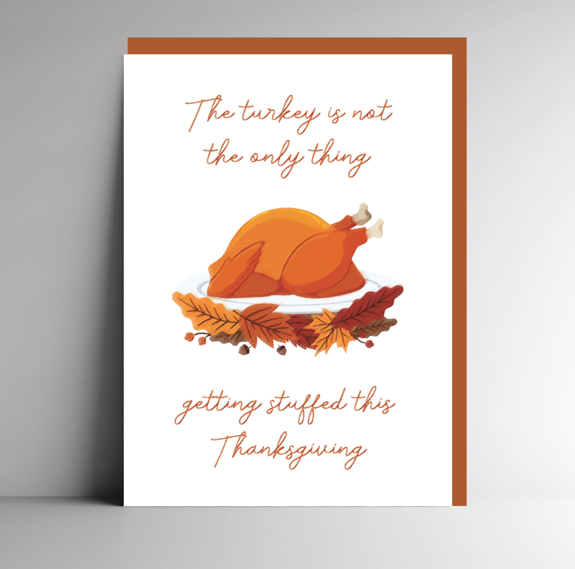Naughty Thanksgiving Funny Greeting Cards - Etsy