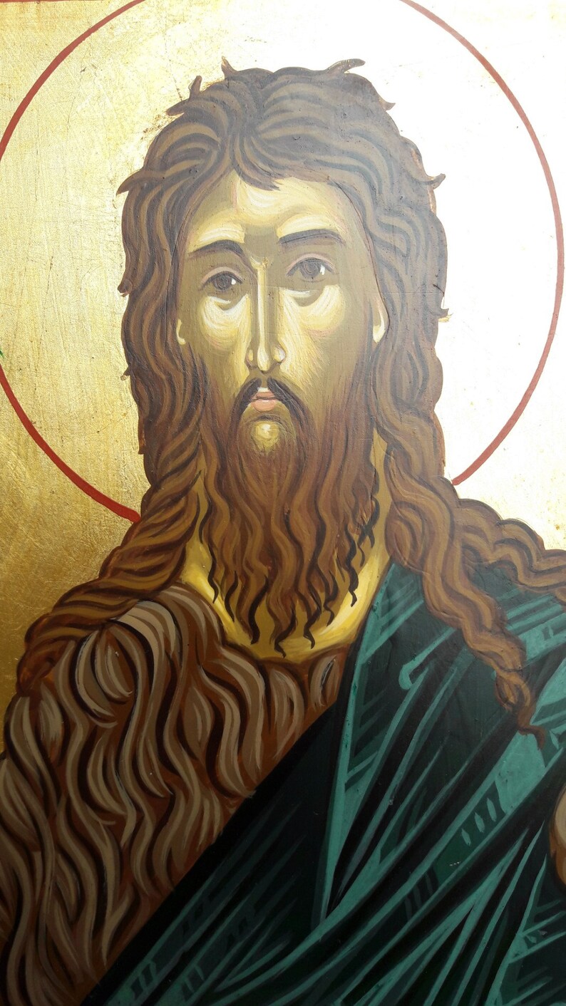 Saint John.original Hand Painted Icon.byzantine-orthodox Icon - Etsy