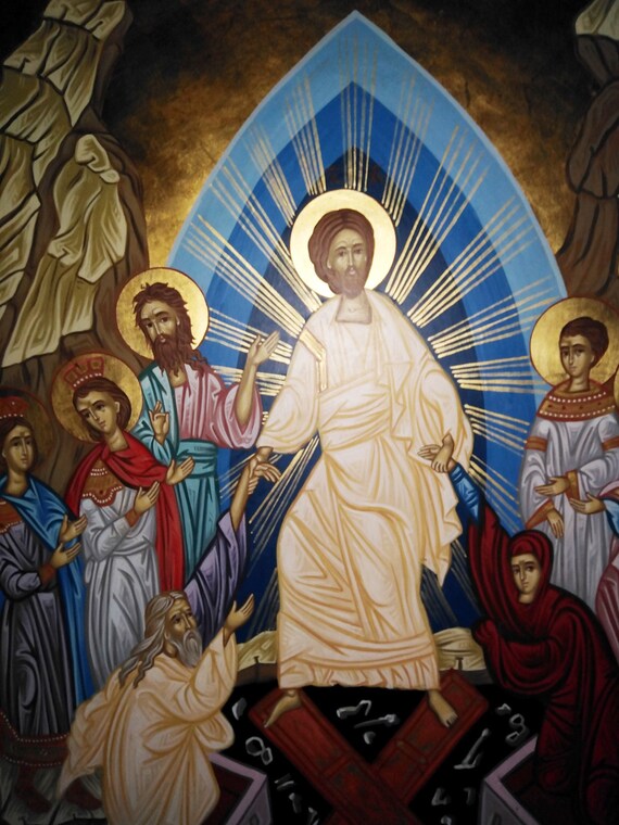 Greek Resurrection Icon