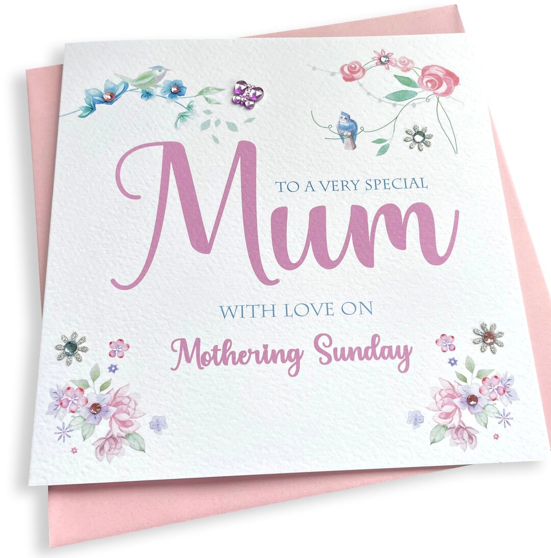 Personalised Handmade Mothers Day Card- Mom Mummy Mamgu Mommy Mam ...