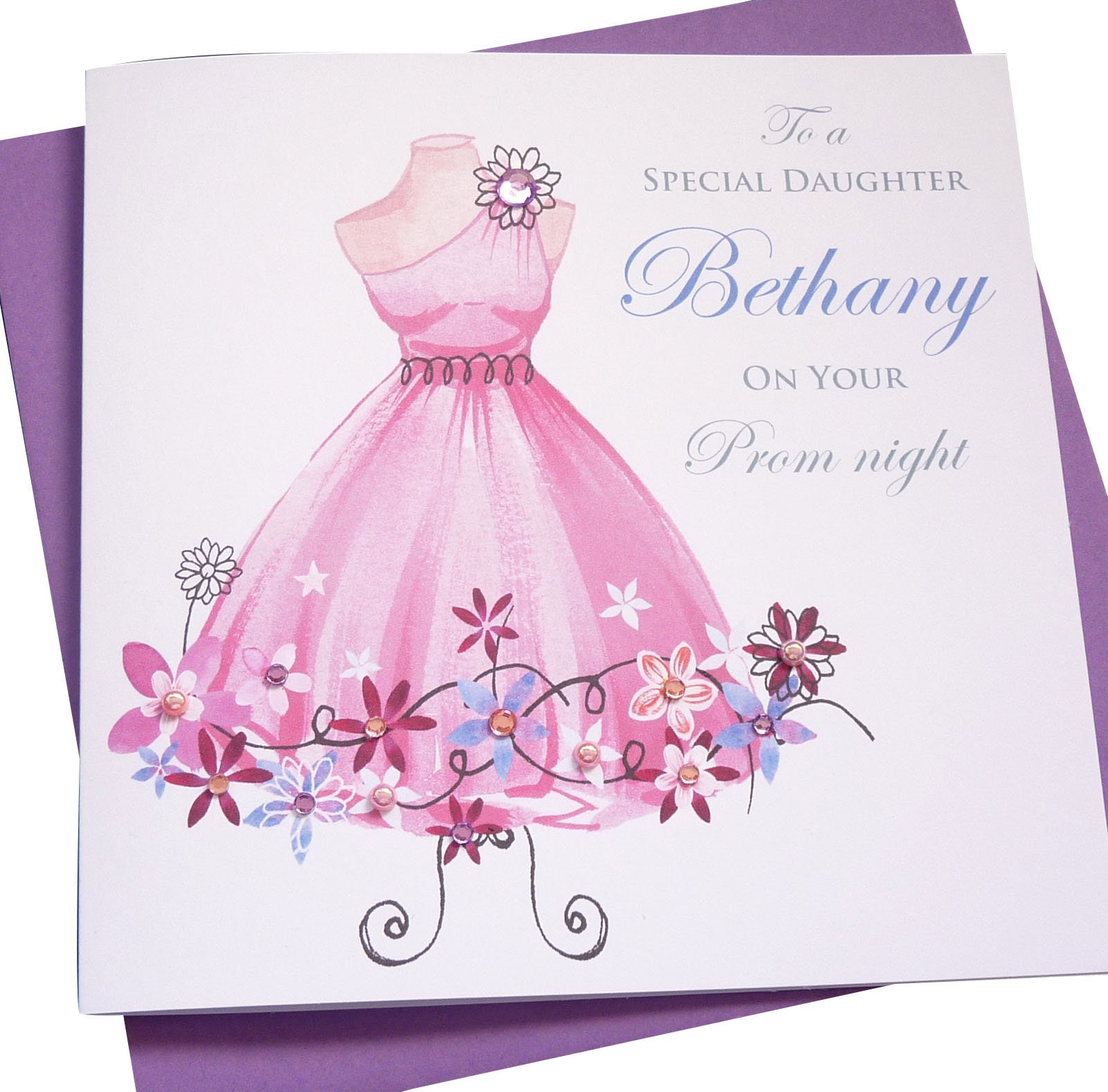 Personalised Handmade Prom Day Card Sister Daughter | Etsy