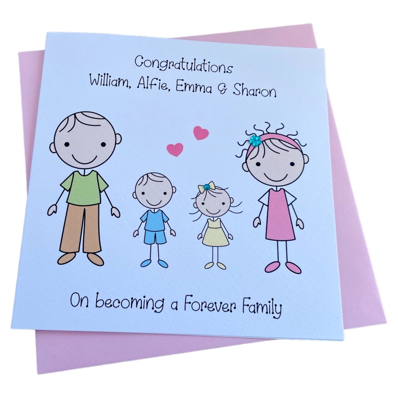 Adoption Card - Etsy UK