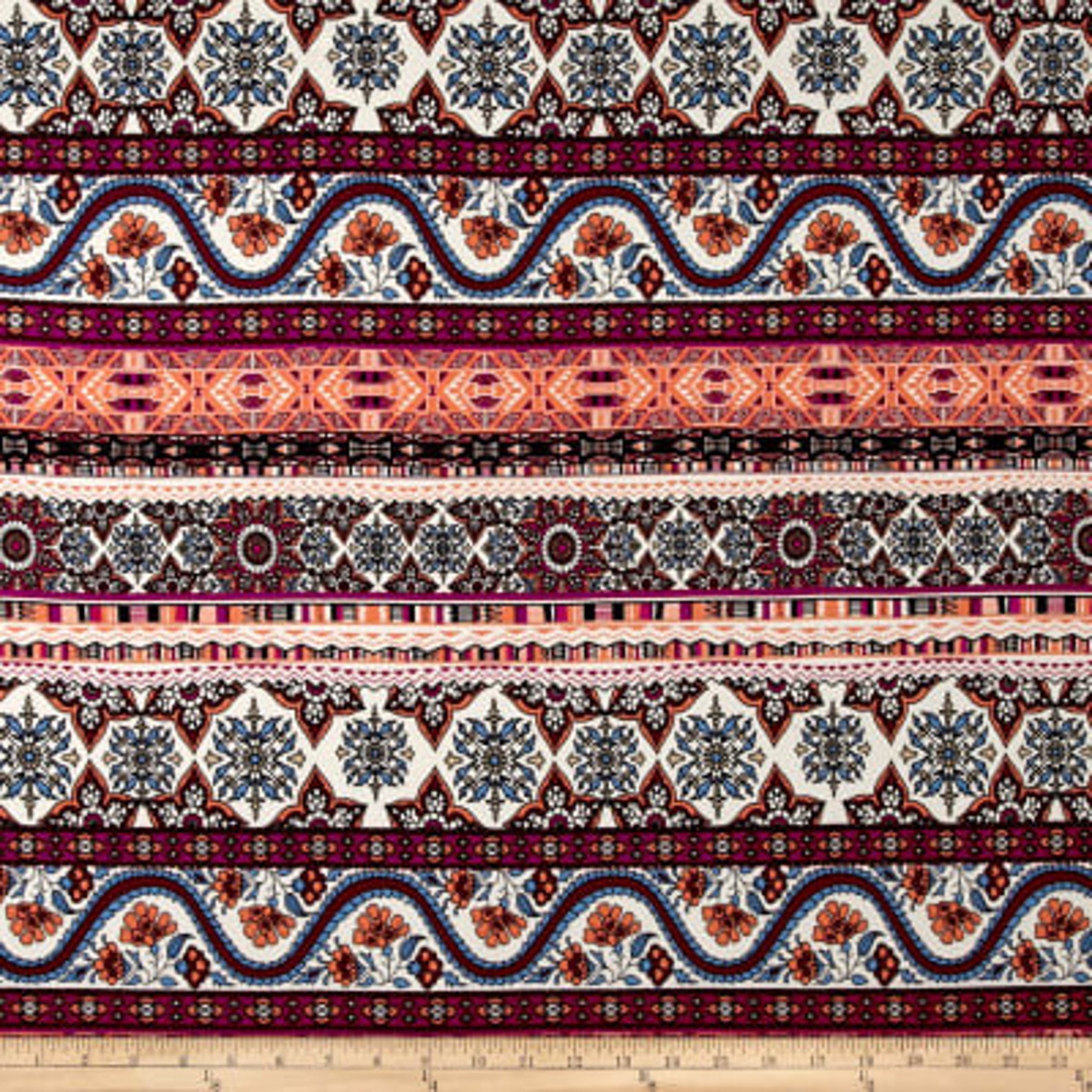 AZTEC TRIBAL STRIPE Flare Leg Gypsy Hippie Retro Festival Yoga - Etsy