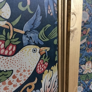 Strawberry Thief Room Divider Folding Screen | William Morris Wallpaper ...