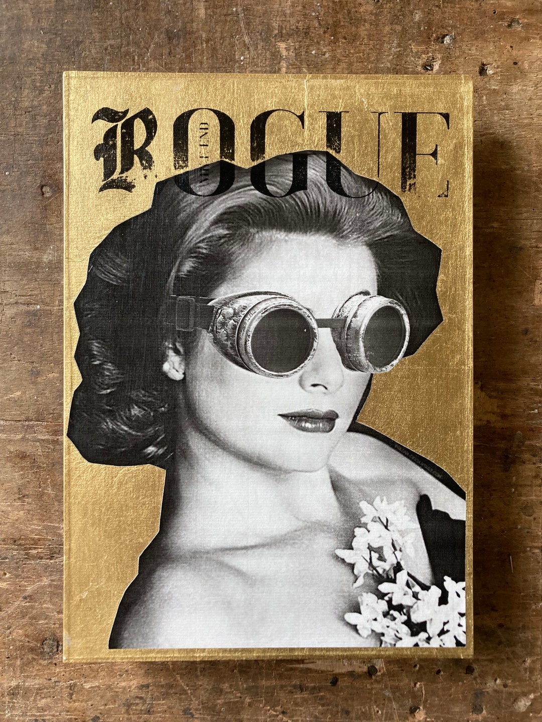 ROGUE Collection Grace Kelly Gold Alter Art Artwork - Etsy