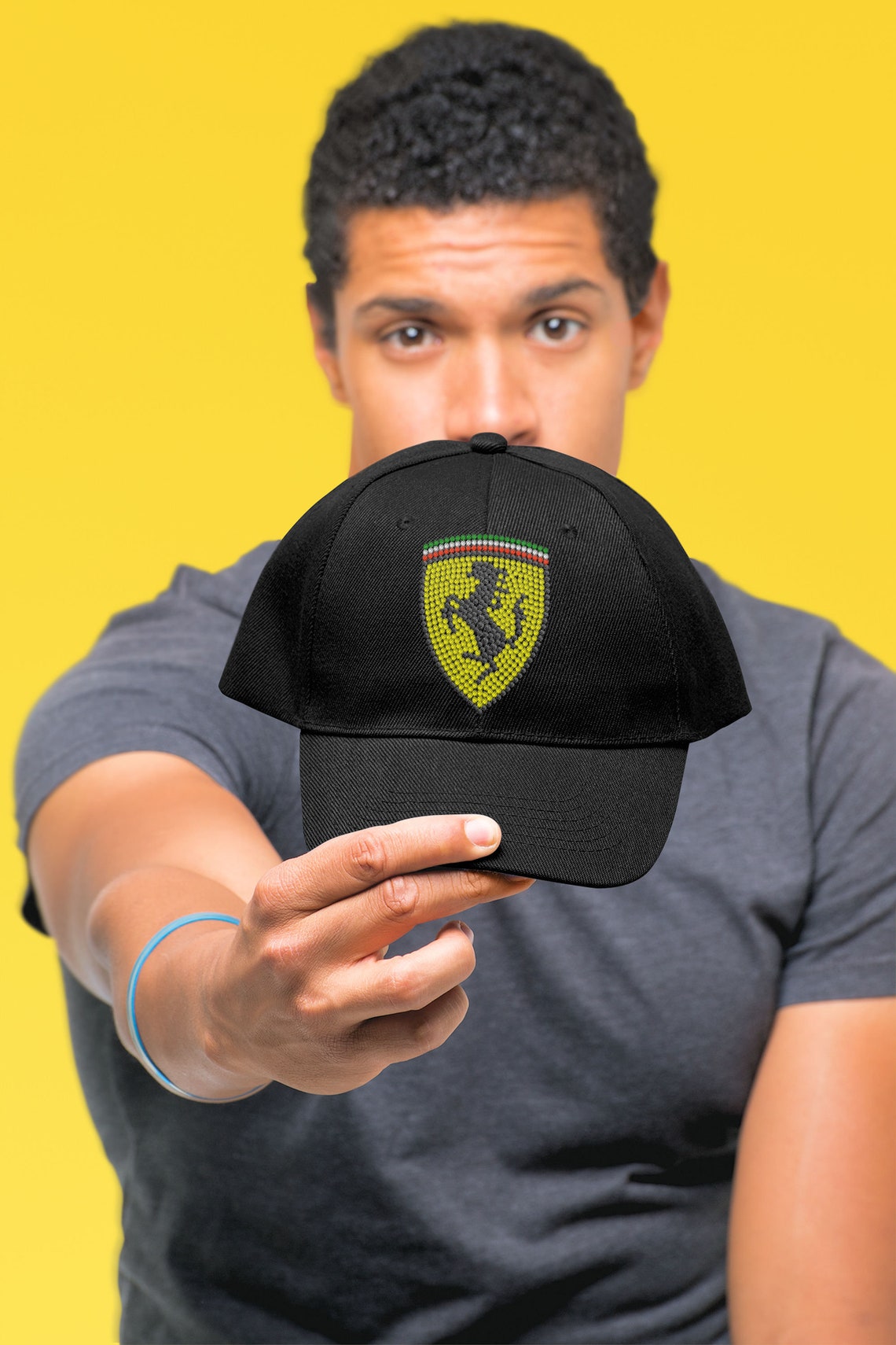 Ferrari Mini Emblem Bling Rhinestone Design Template Download - Etsy