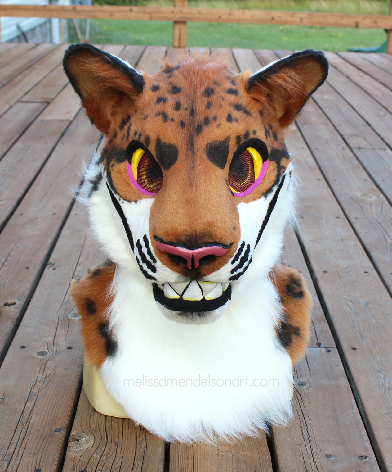 Toony Saber Tooth Tiger Fursuit Partial - Etsy UK