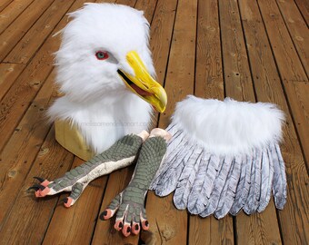 Secretary Bird Realistic Fursuit Partial - Etsy