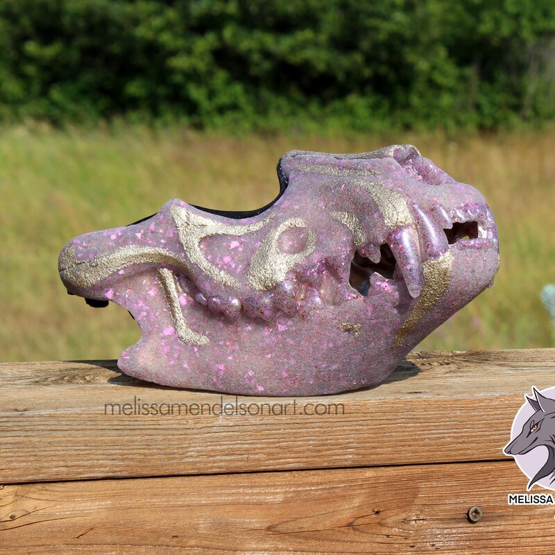 Half Skull Mask - Etsy