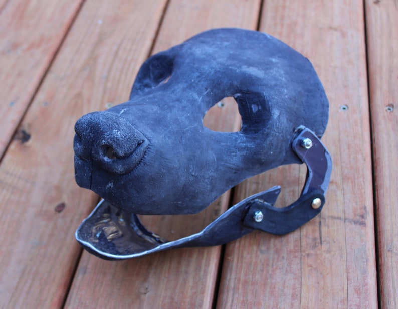 Realistic Spotted Hyena Fursuit Mask Resin Blank with Moving | Etsy