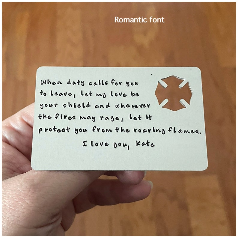 Pocket Card Firefighter Badge Volunteer Firefighter Badge - Etsy