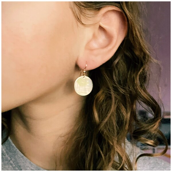 Dangle Coin Earrings - Etsy