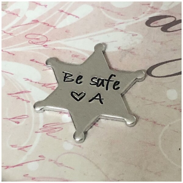 6 Point Star Badge - Etsy