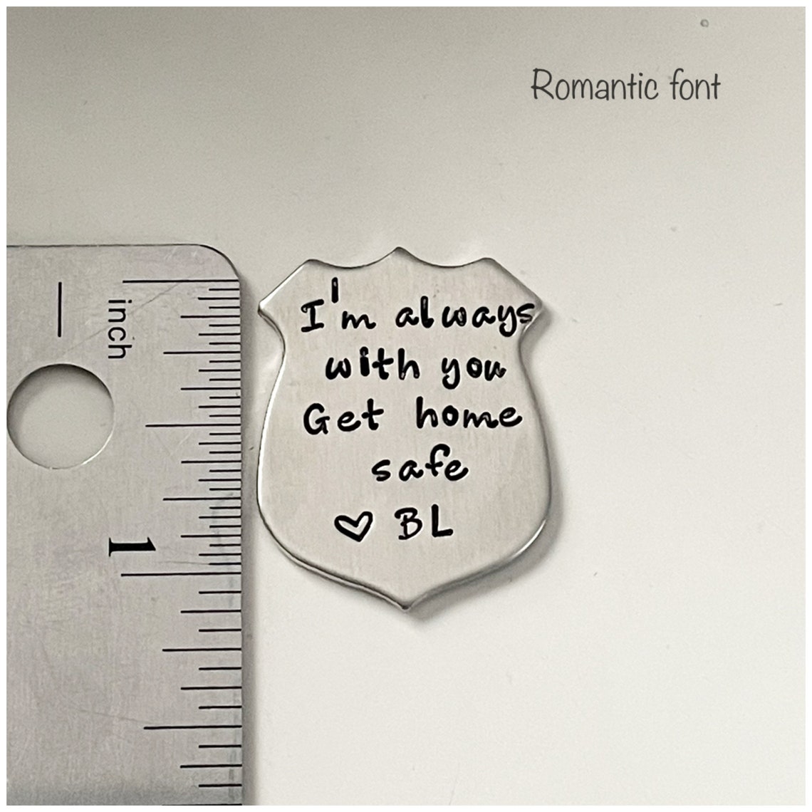 Police Badge Token Pocket Badge Aluminum Police Badge | Etsy