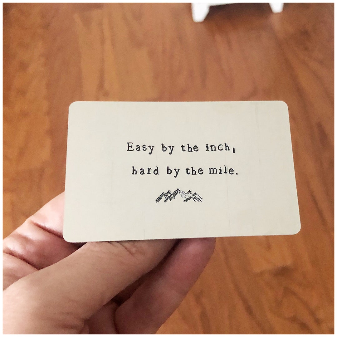 Personalized Retirement Gift - Aluminum Card - Personalized Insert ...