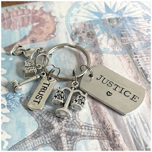 Lawyer Keychain - Attorney Accessory - Law School Graduate Gift ...