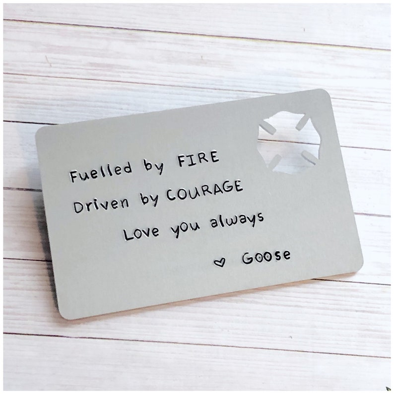 Pocket Card Firefighter Badge Volunteer Firefighter Badge - Etsy