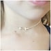 Sterling Silver Cross Baby Necklace - Child Necklace - Tiny Cross ...