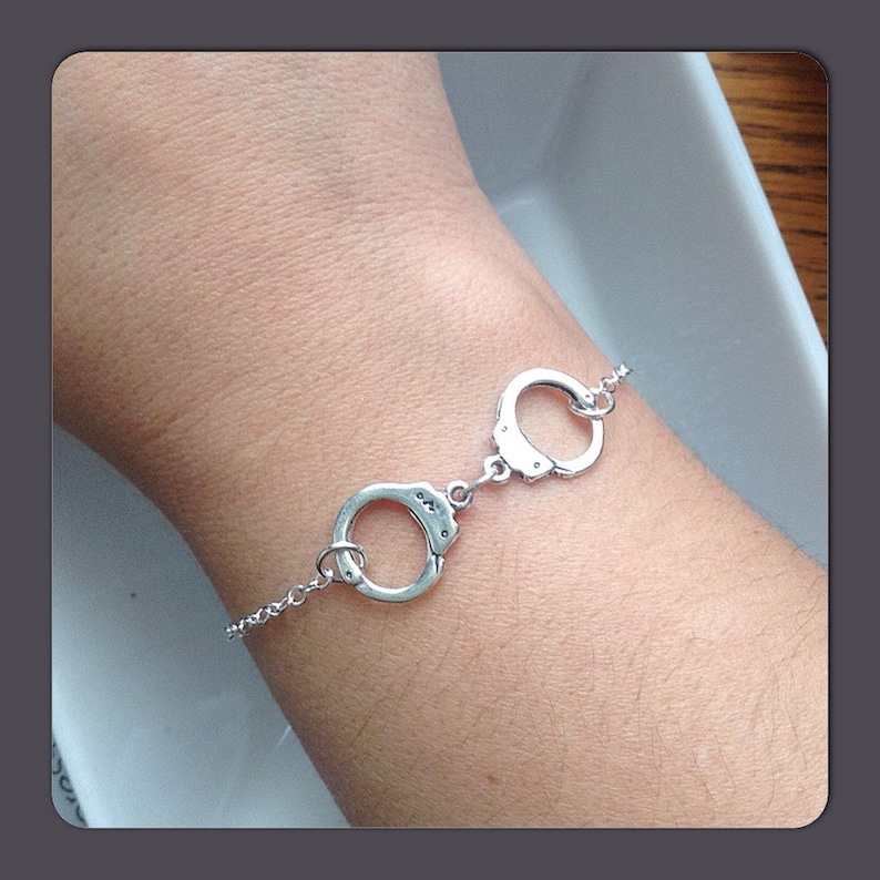 Partners in Crime Bracelet - Handcuff Bracelet - Sisters at Heart Card ...