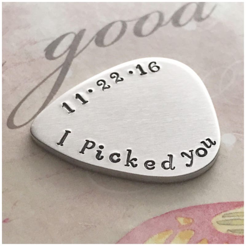 Guitar Pick I Pick You - Etsy