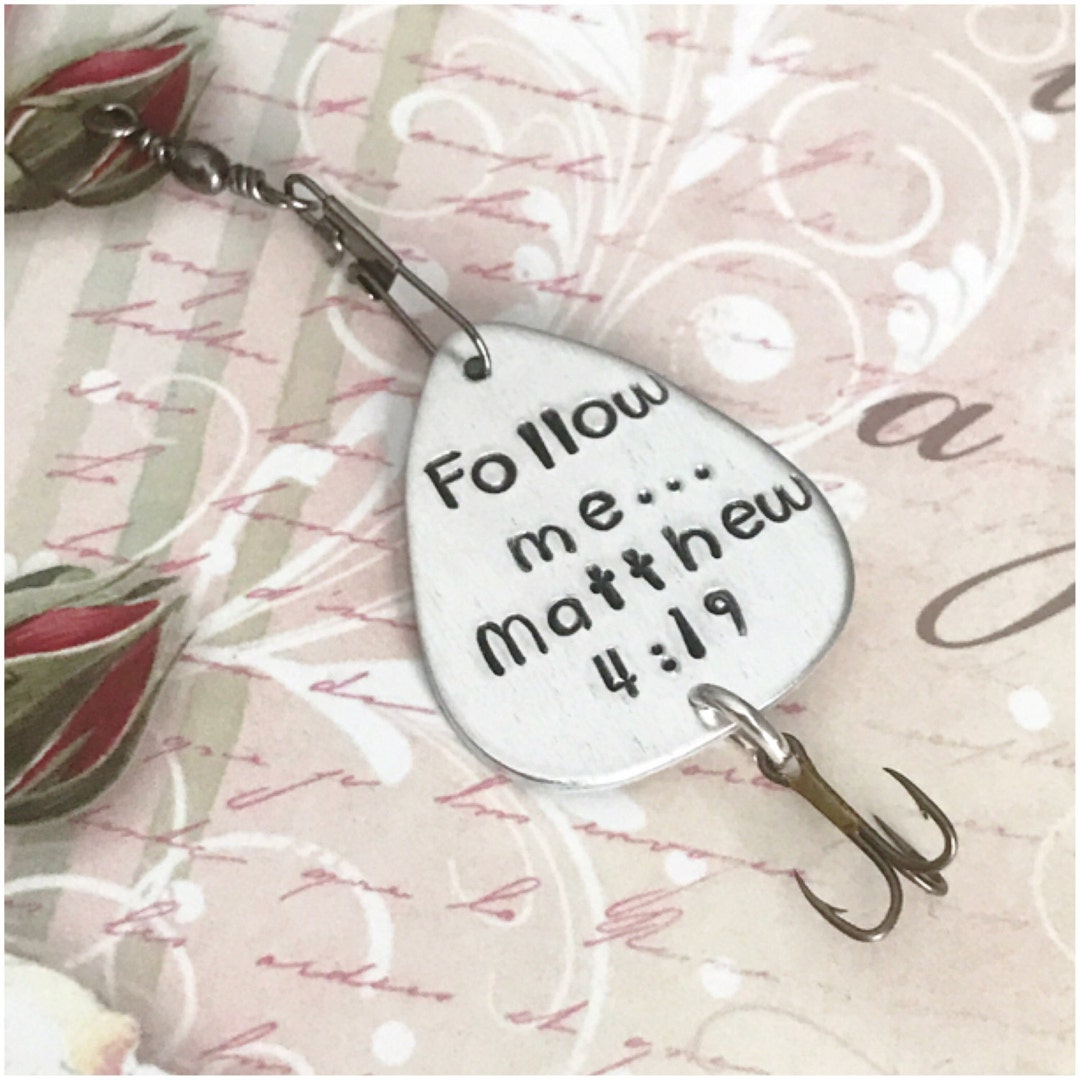 Personalized Lure - Customized Lure - Stamped Aluminum Lure - Accessory ...