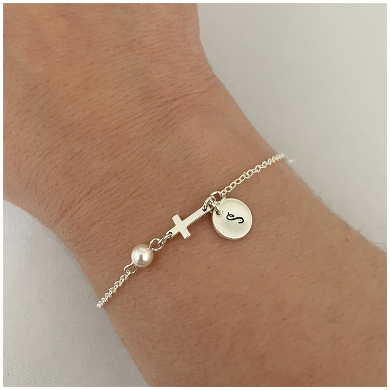 Cross Bracelet - Etsy