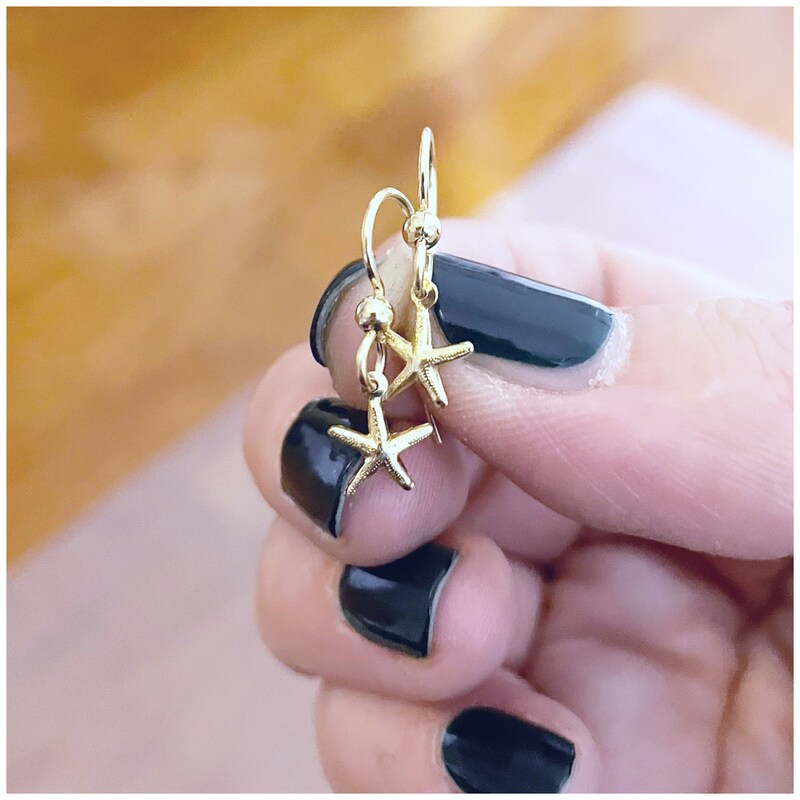 Starfish Earrings - Etsy