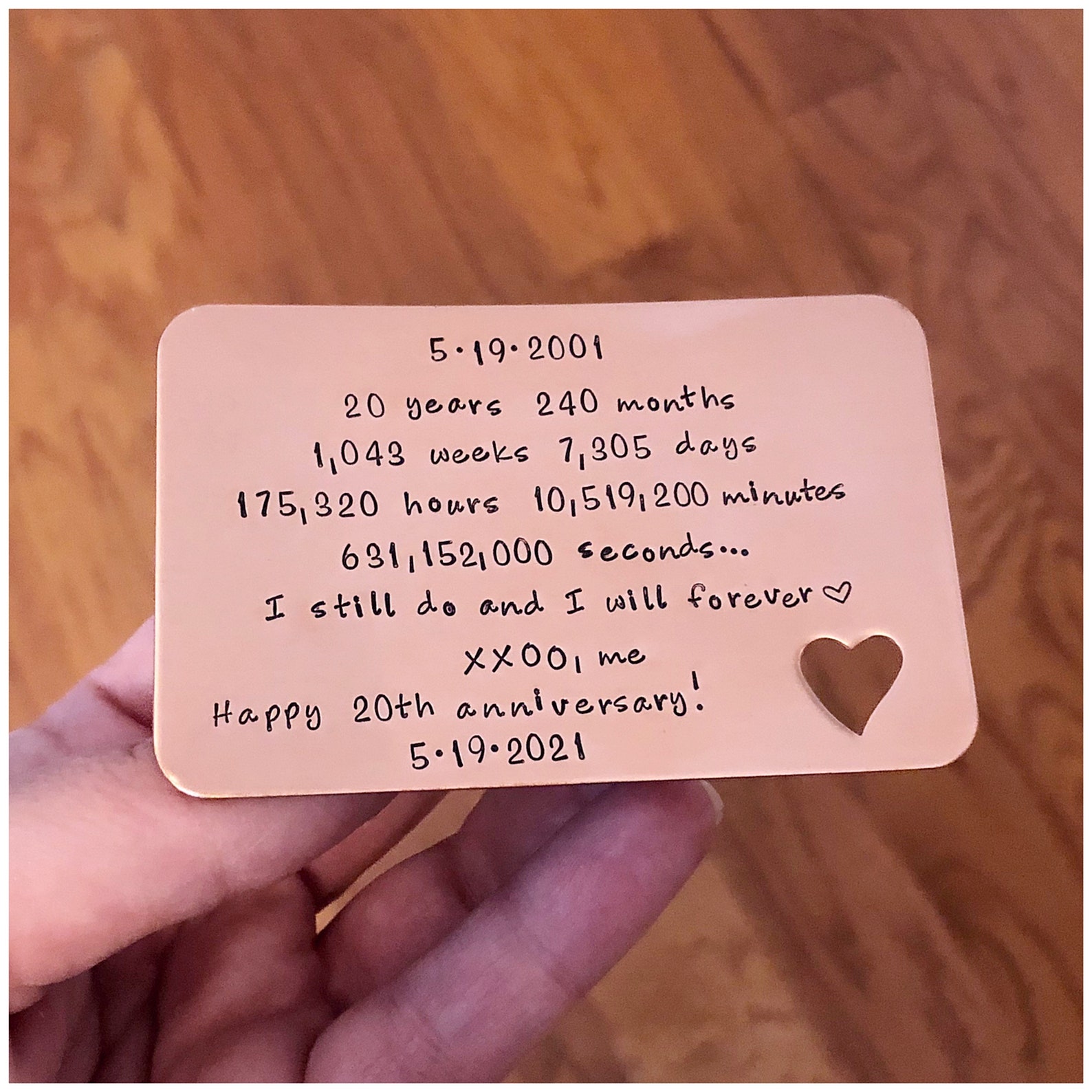 When I Say I Love You More Love Card To Husband Long Etsy