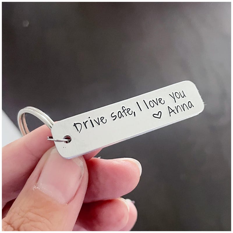 Drive Safe Keychain - Etsy